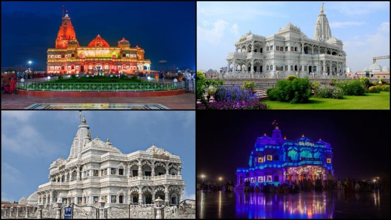 Prem Mandir Vrindavan: Darshan Timings, Light Show Schedule, & Complete ...